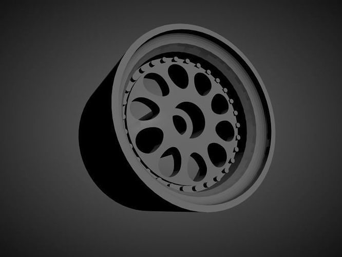 OZ Monza rims with brakes and tires for Hot Wheels 3D model 3D ...