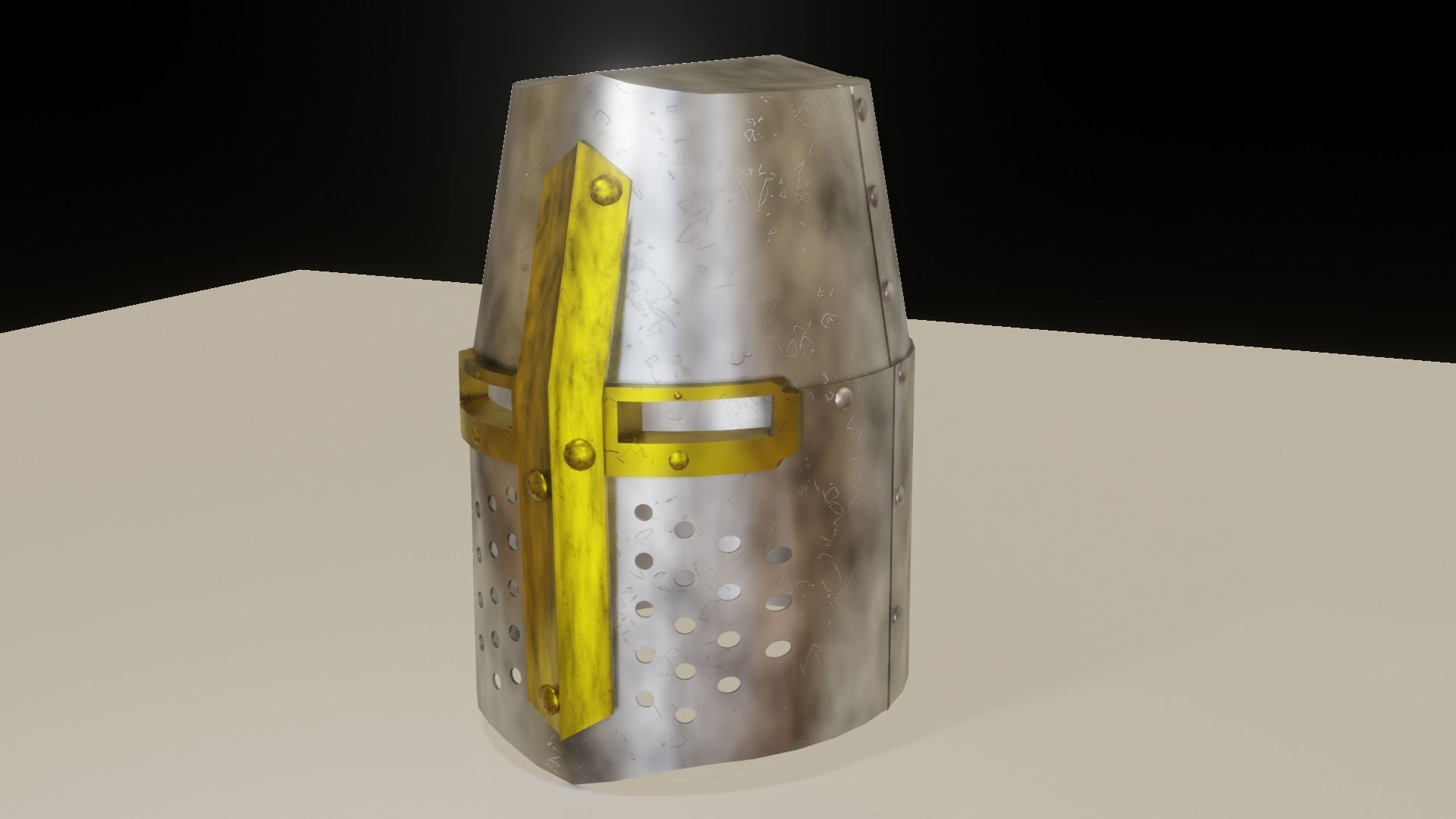Crusader Helmet 3d Model Cgtrader