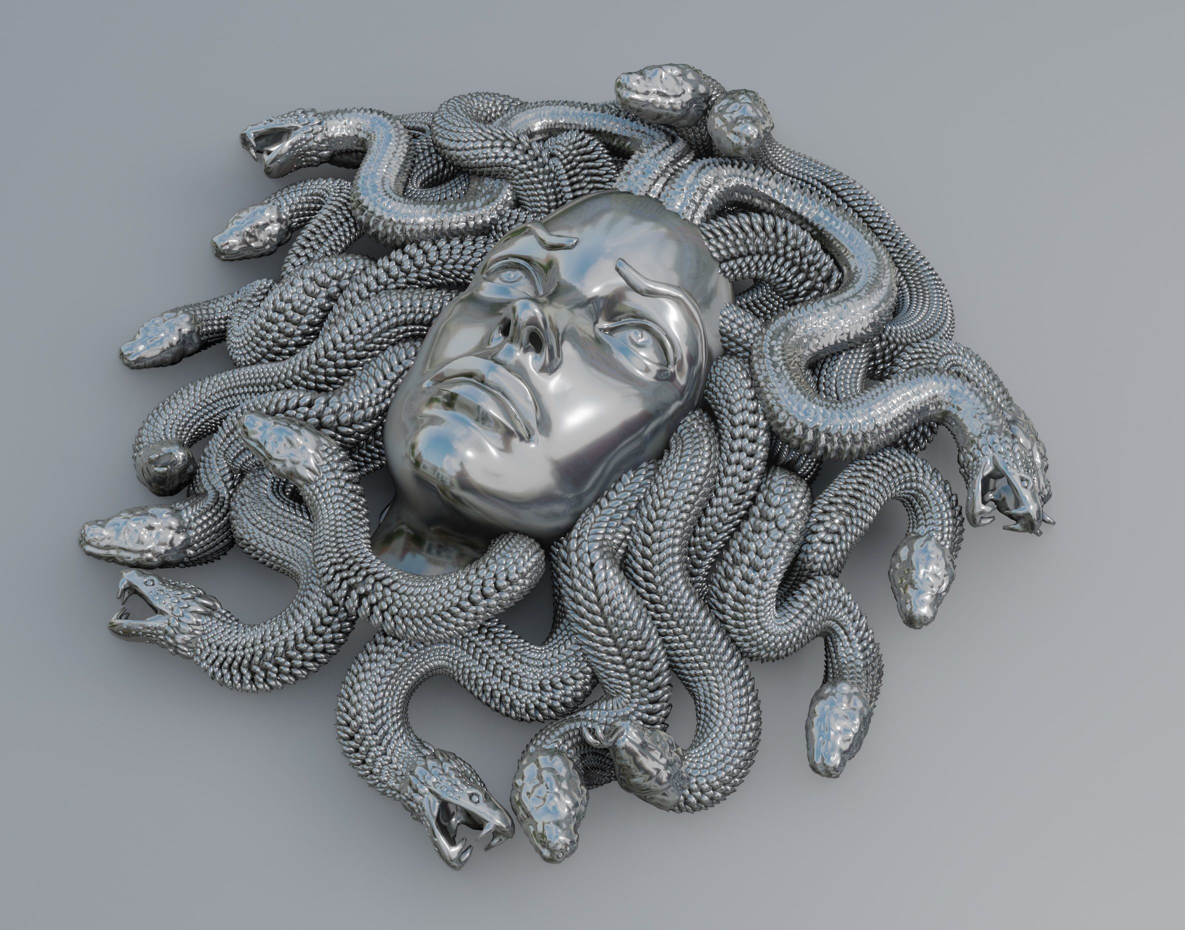 MEDUSA 3D model 3D printable | CGTrader