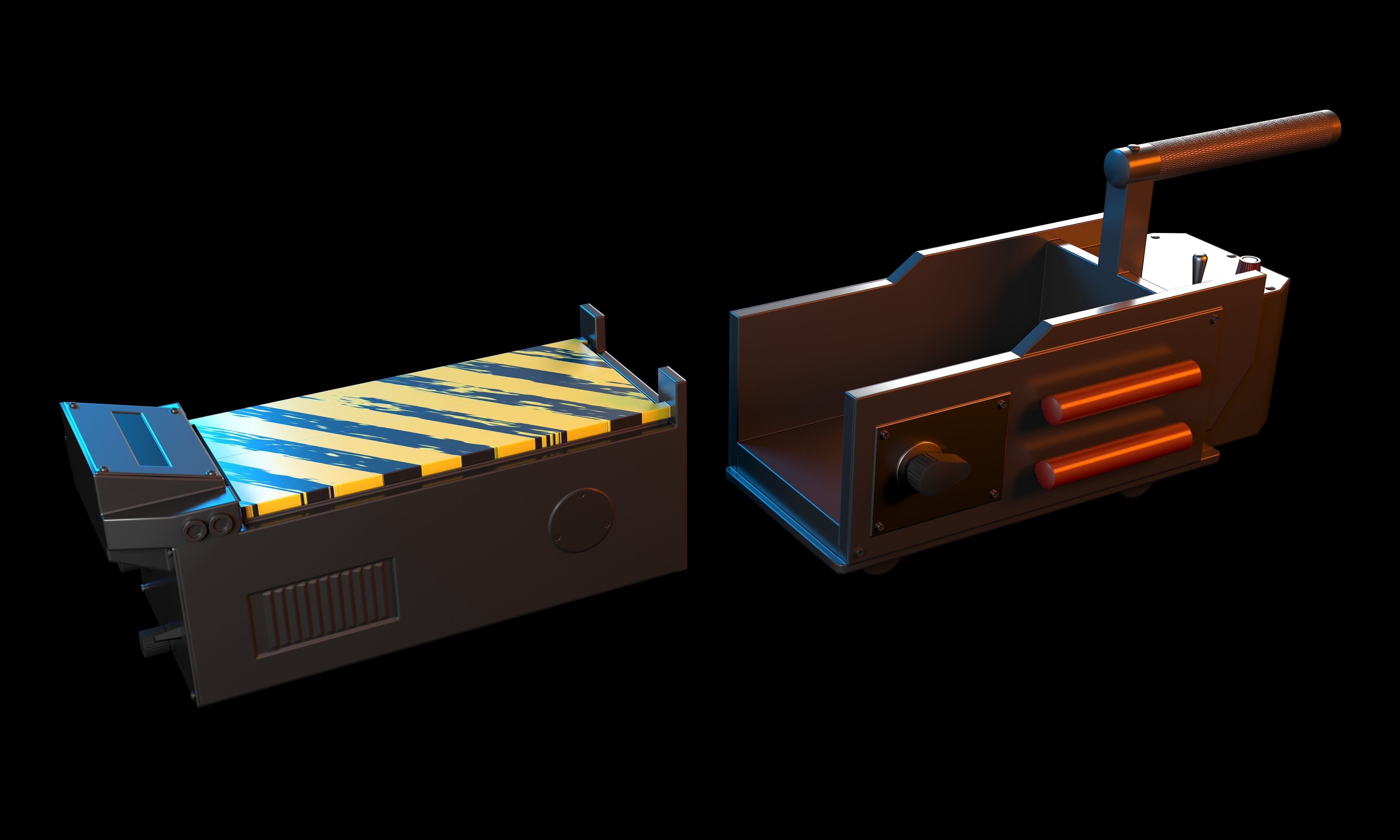 Ghostbusters Equipment 3D Model Collection | CGTrader
