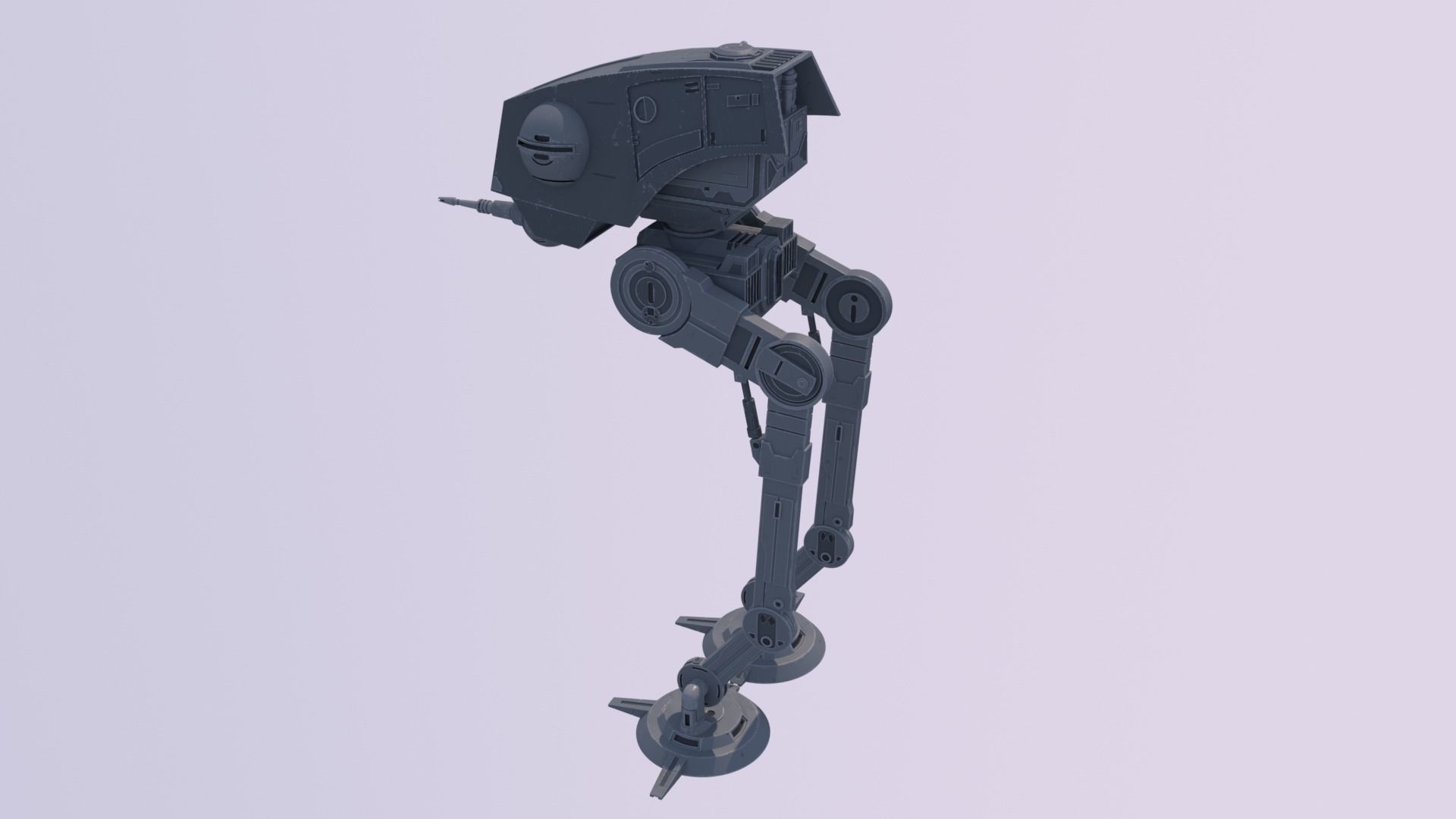 AT-DP Walker 3D model | CGTrader
