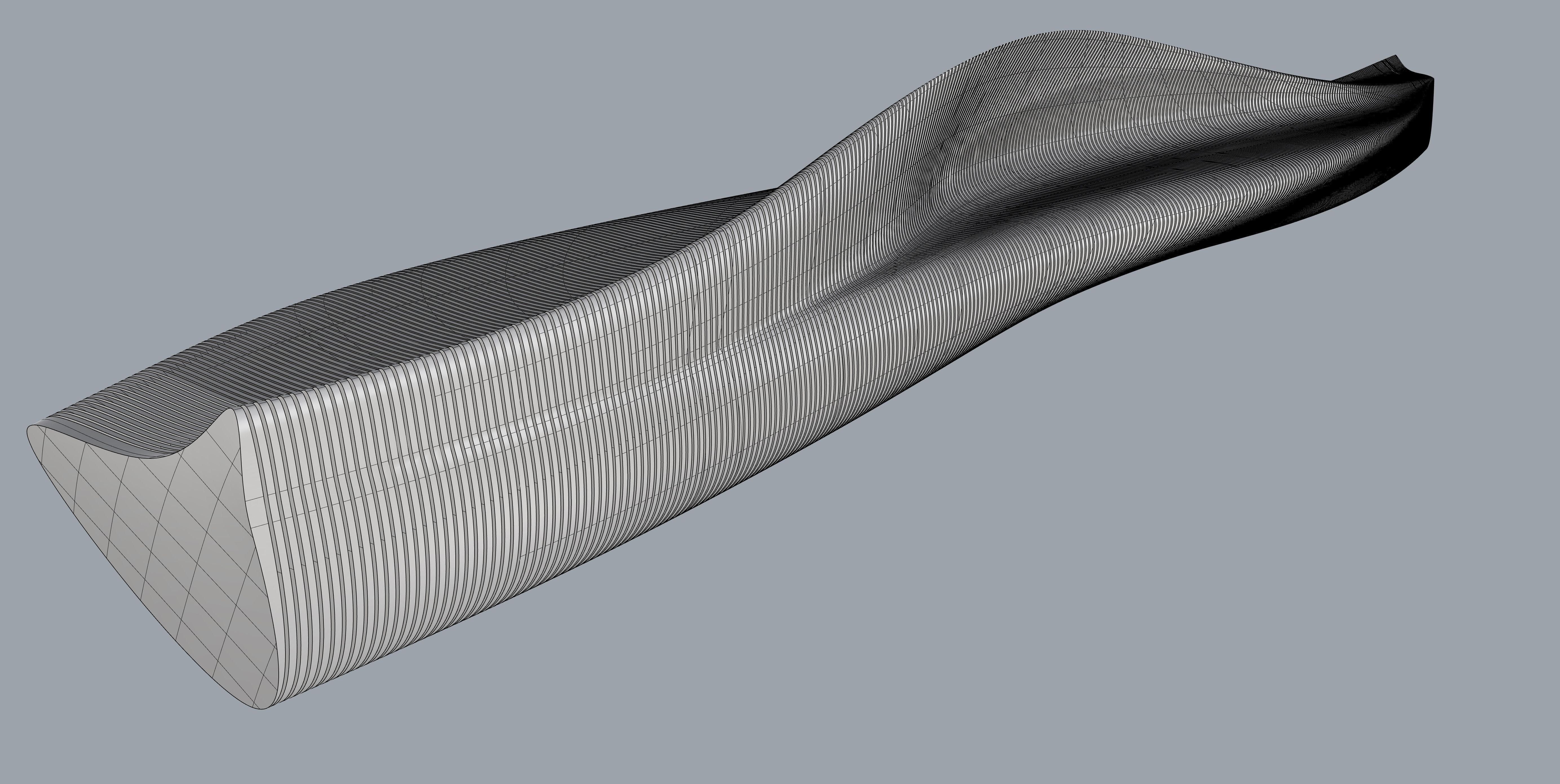 Parametric Seating Bench 3D model | CGTrader