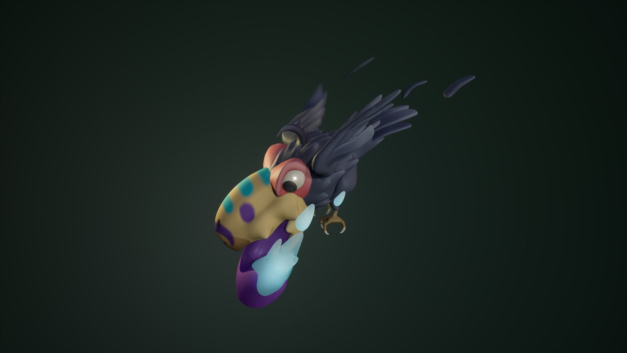 Stylized Bird 3D model | CGTrader