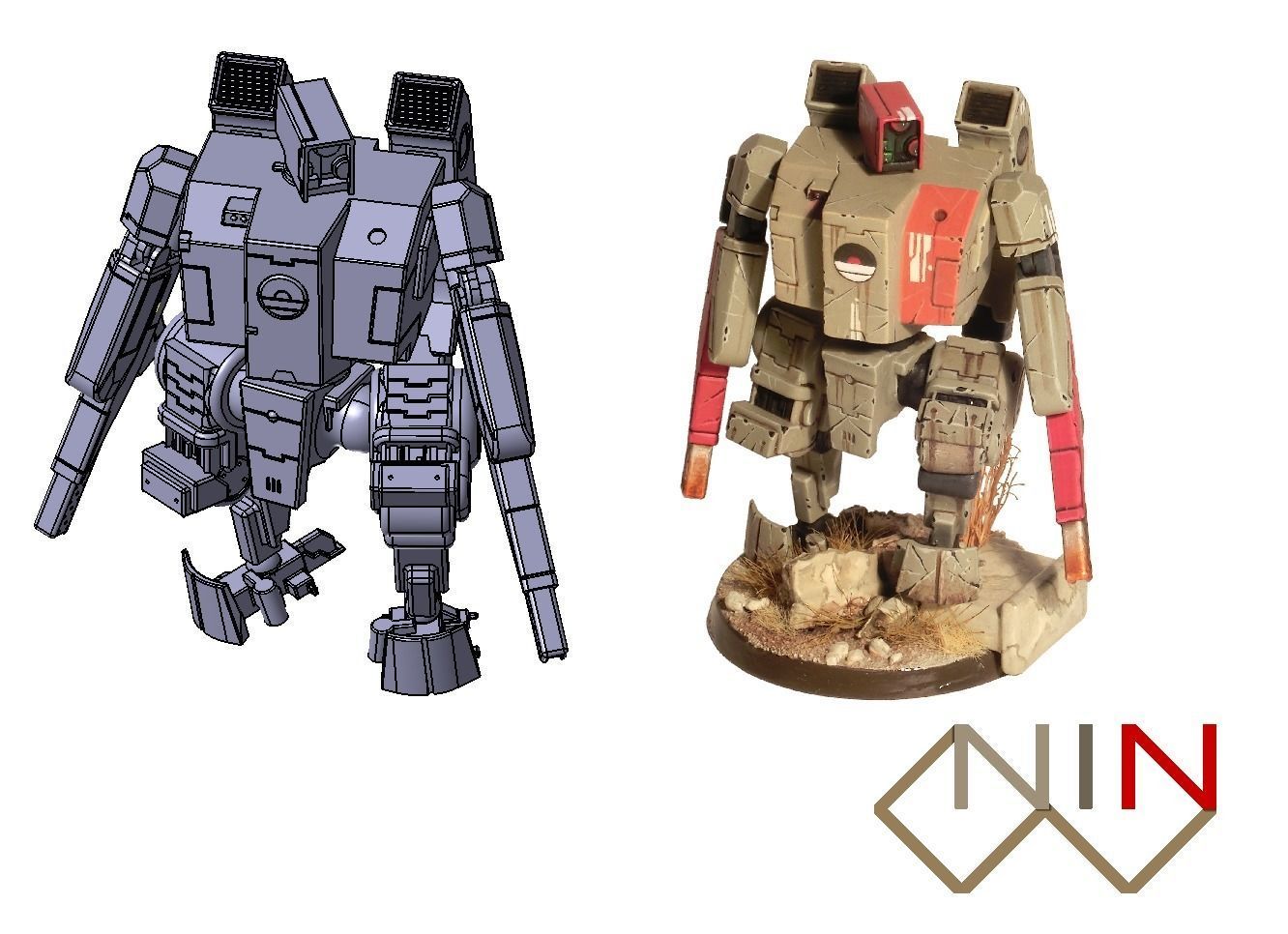 Guardian Warsuit free 3D model 3D printable | CGTrader
