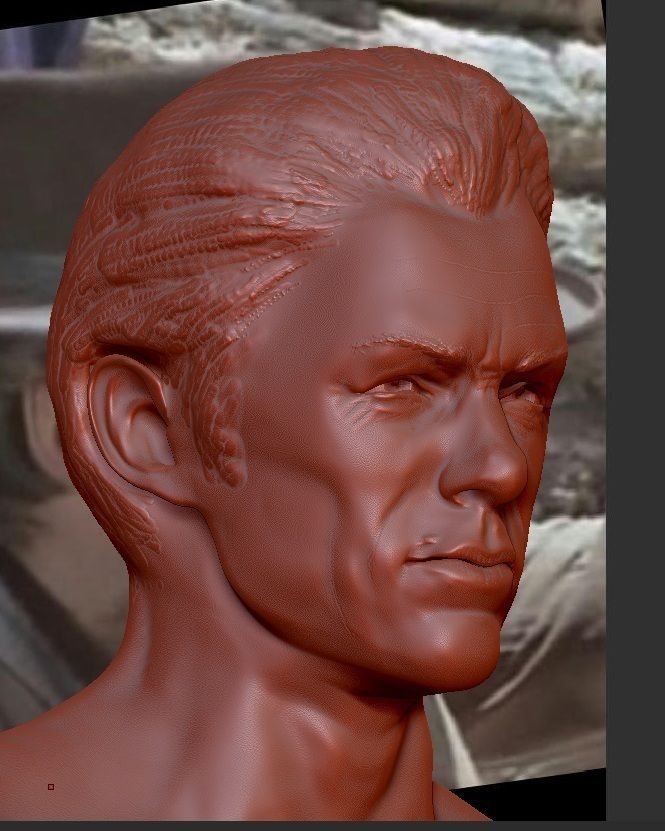 Clint Eastwood 3d model 3D model | CGTrader
