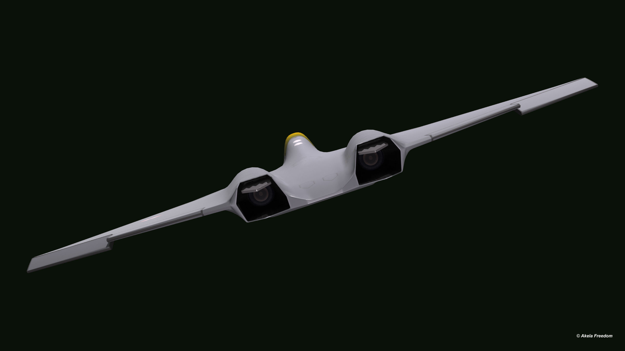 Next Generation Fighter NGF 3D model animated | CGTrader