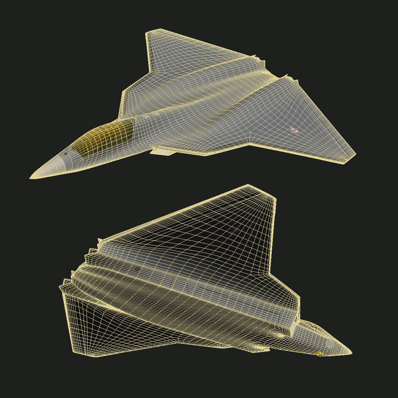 Next Generation Fighter NGF 3D model animated | CGTrader