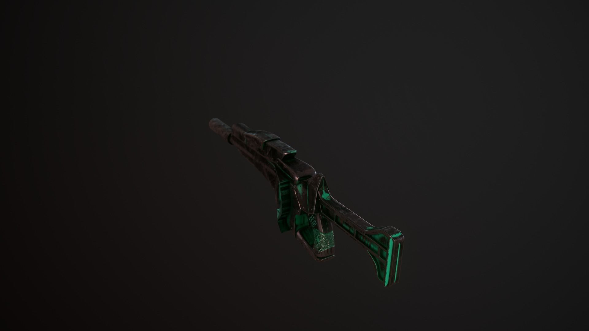 3D model Steel Dragon Alien Weapon VR / AR / low-poly | CGTrader