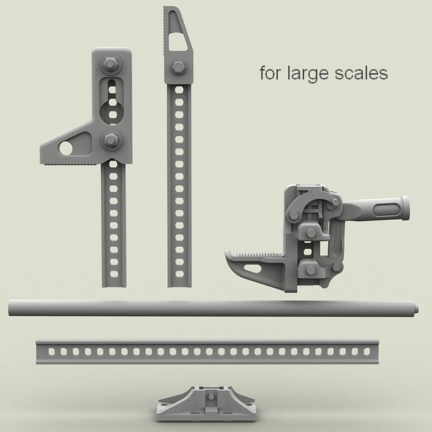 SPM-005-01Print Hi-Lift Jack 60 inch 3D model 3D printable | CGTrader