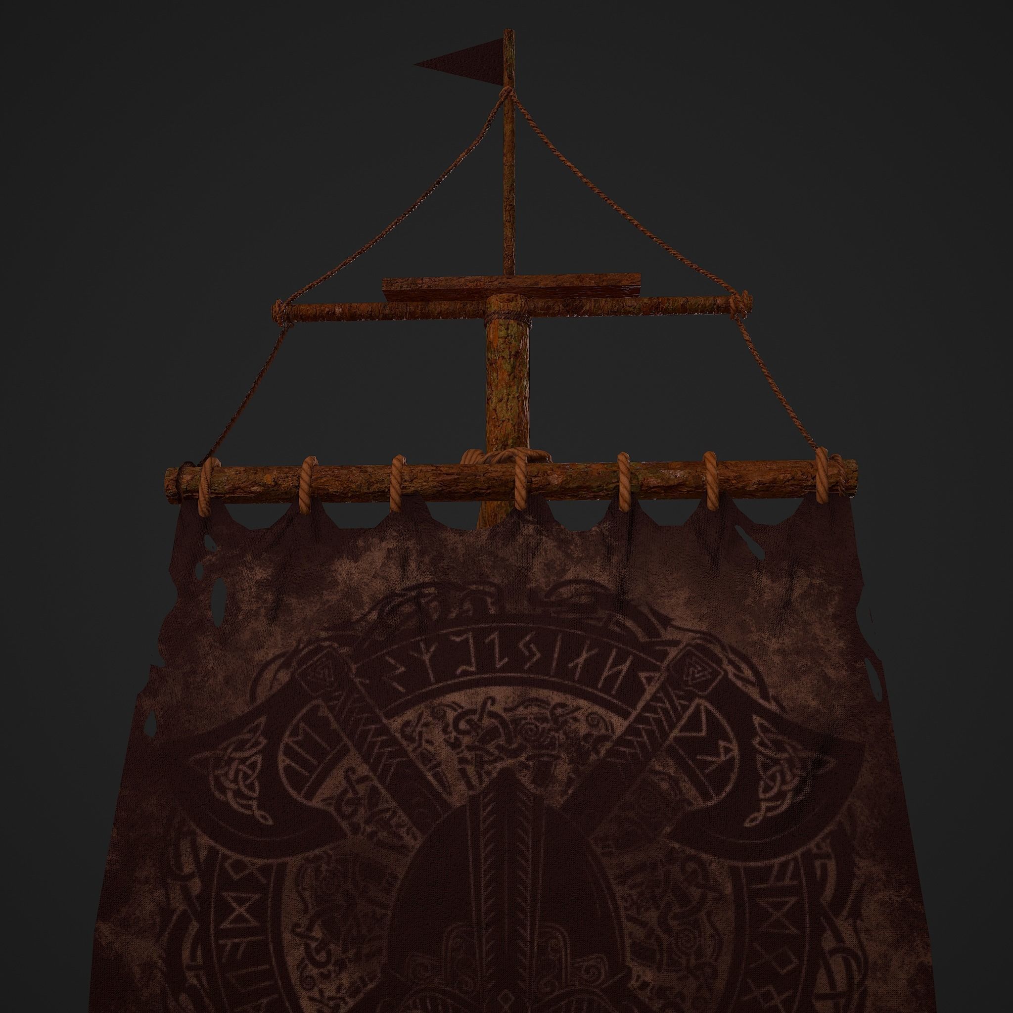 Medieval Raft 3D model | CGTrader