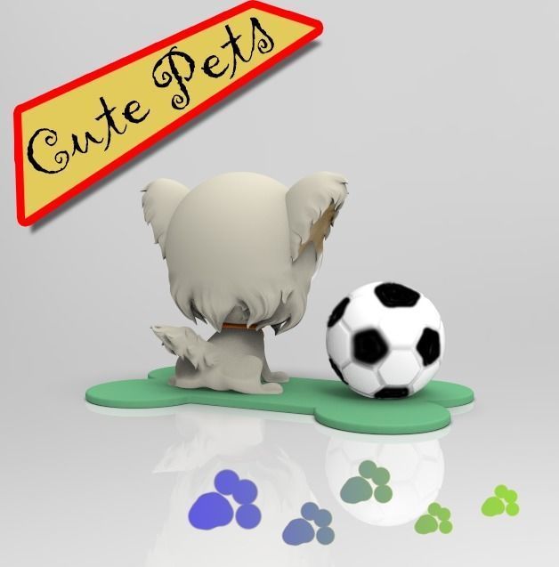 Cute Pets Coleccionables Winter 3D model 3D printable | CGTrader