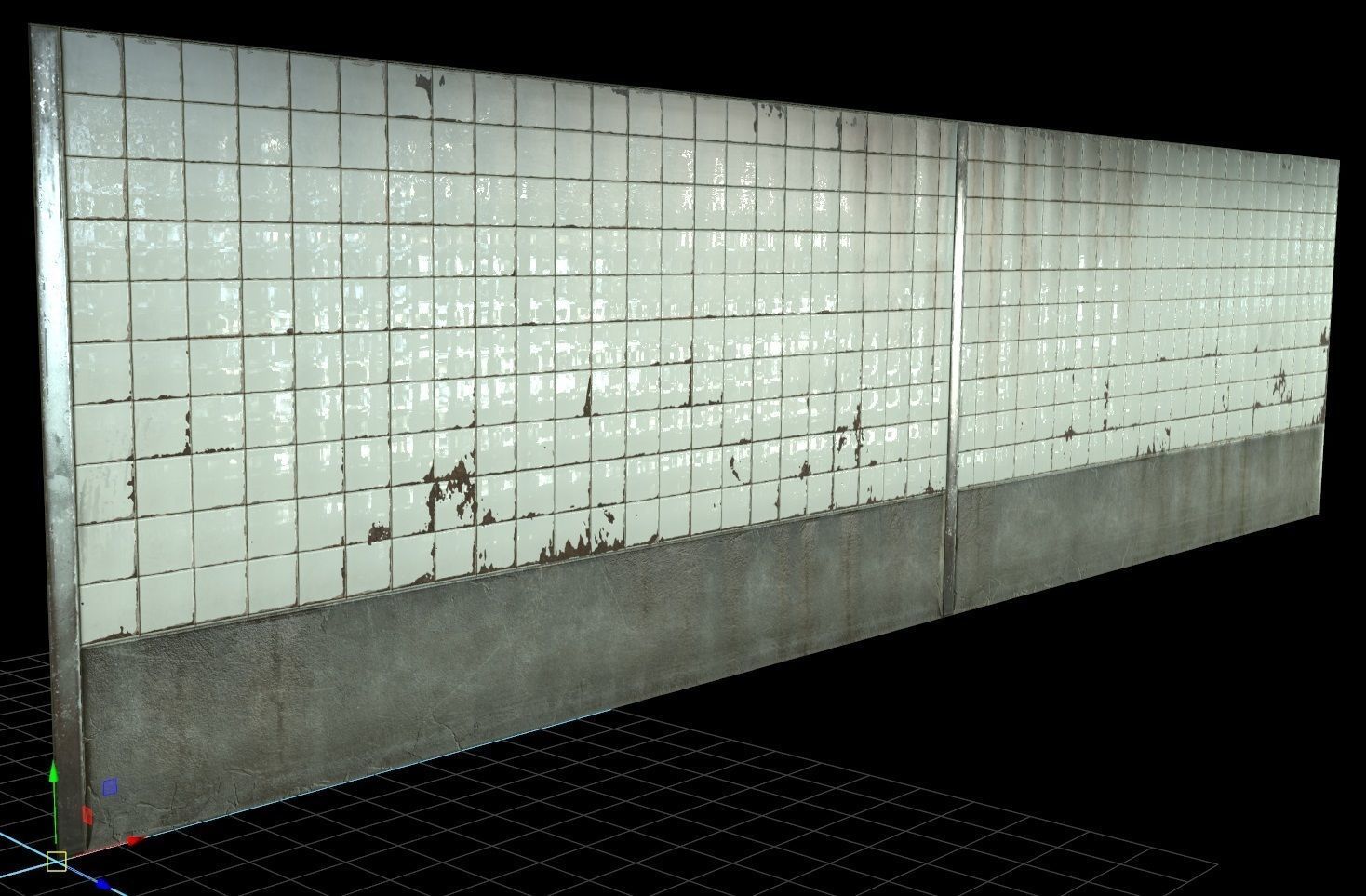 Texture old mosaic wall - VR AR VR / AR / low-poly | CGTrader