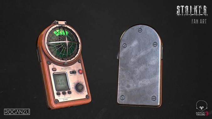 PBR Bear Detector from STALKER Fan Art free VR / AR / low-poly 3D model ...