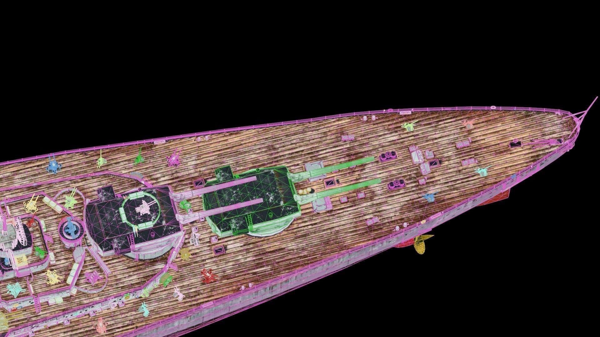 KMS Bismarck Updated 3D model | CGTrader