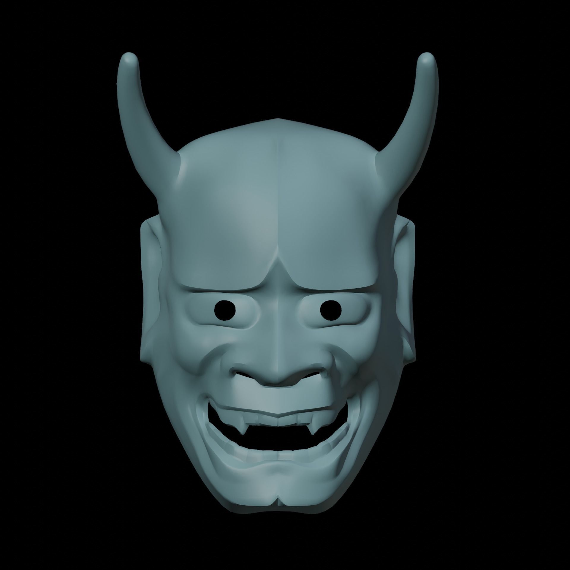 Noh Theatre Mask Japanese Hannya mask 3D model | CGTrader