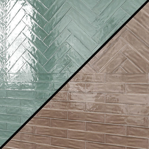 Slash 3 x 12 Ceramic Subway Tile 3D model | CGTrader