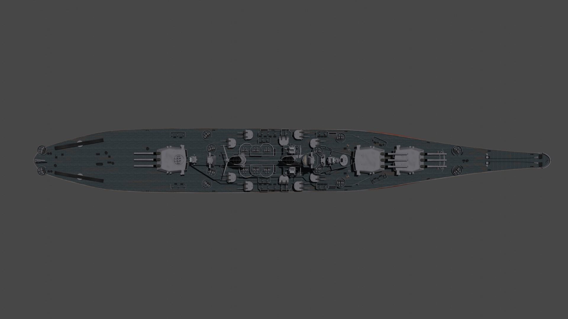 Battleship USS Iowa 3D model | CGTrader
