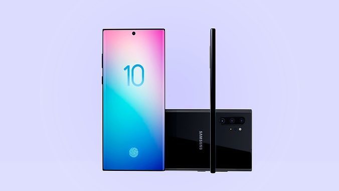 Note 10 Plus 3D model | CGTrader