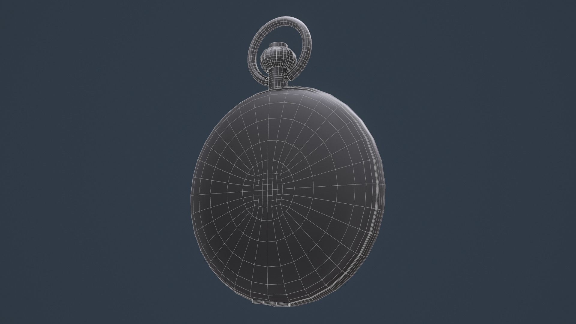 Gold Pocket Watch 3D model animated rigged | CGTrader