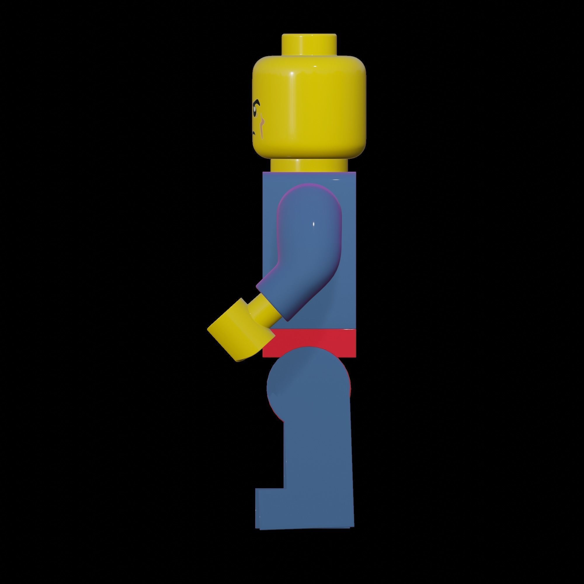 lego character 3D model | CGTrader