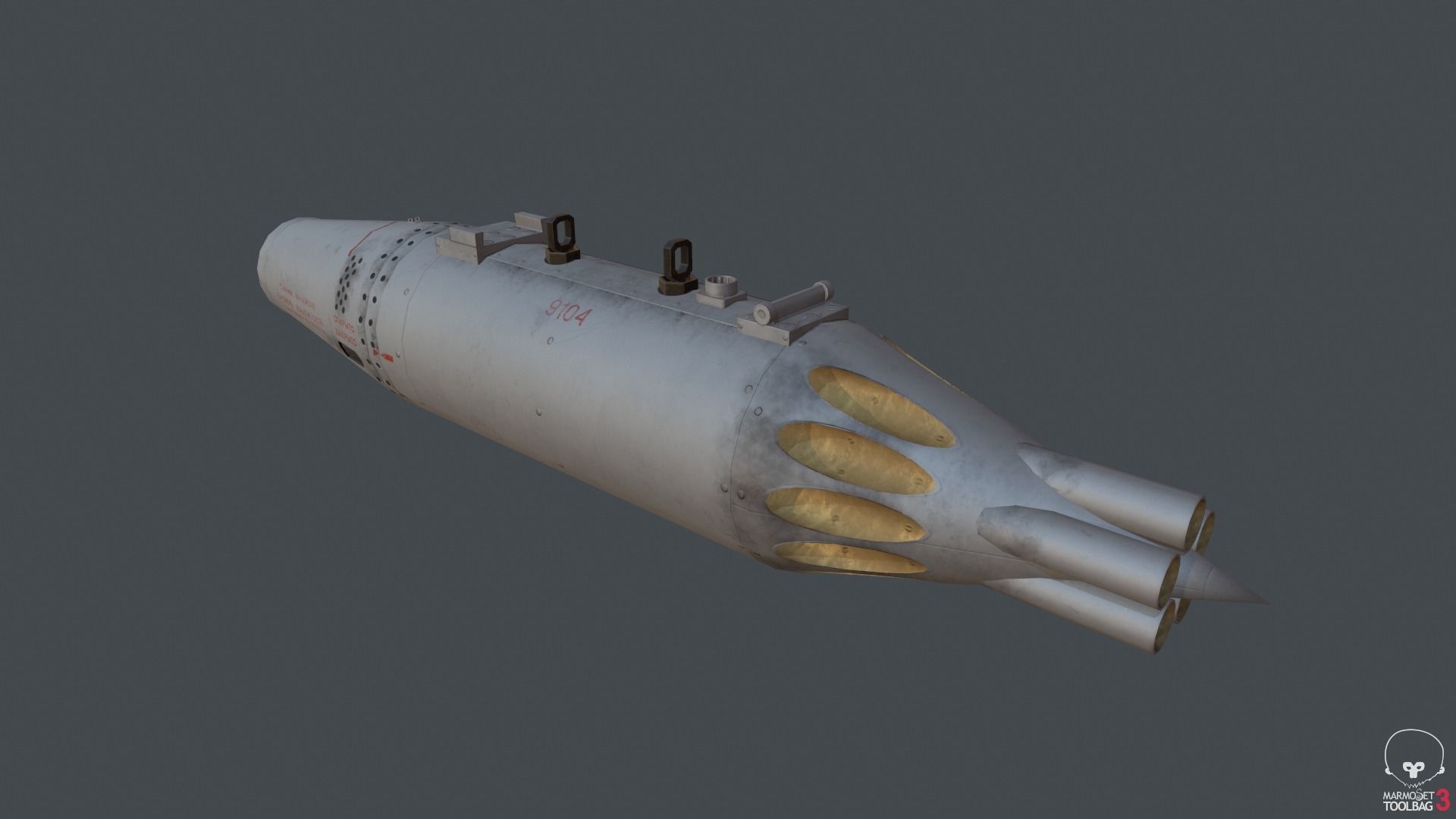 3D model UB-16-57UPM Rocket Pods VR / AR / low-poly | CGTrader