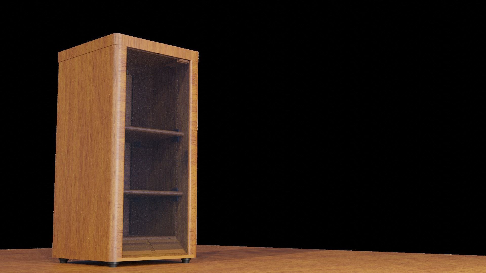 Wood Safe Almari 3D model | CGTrader