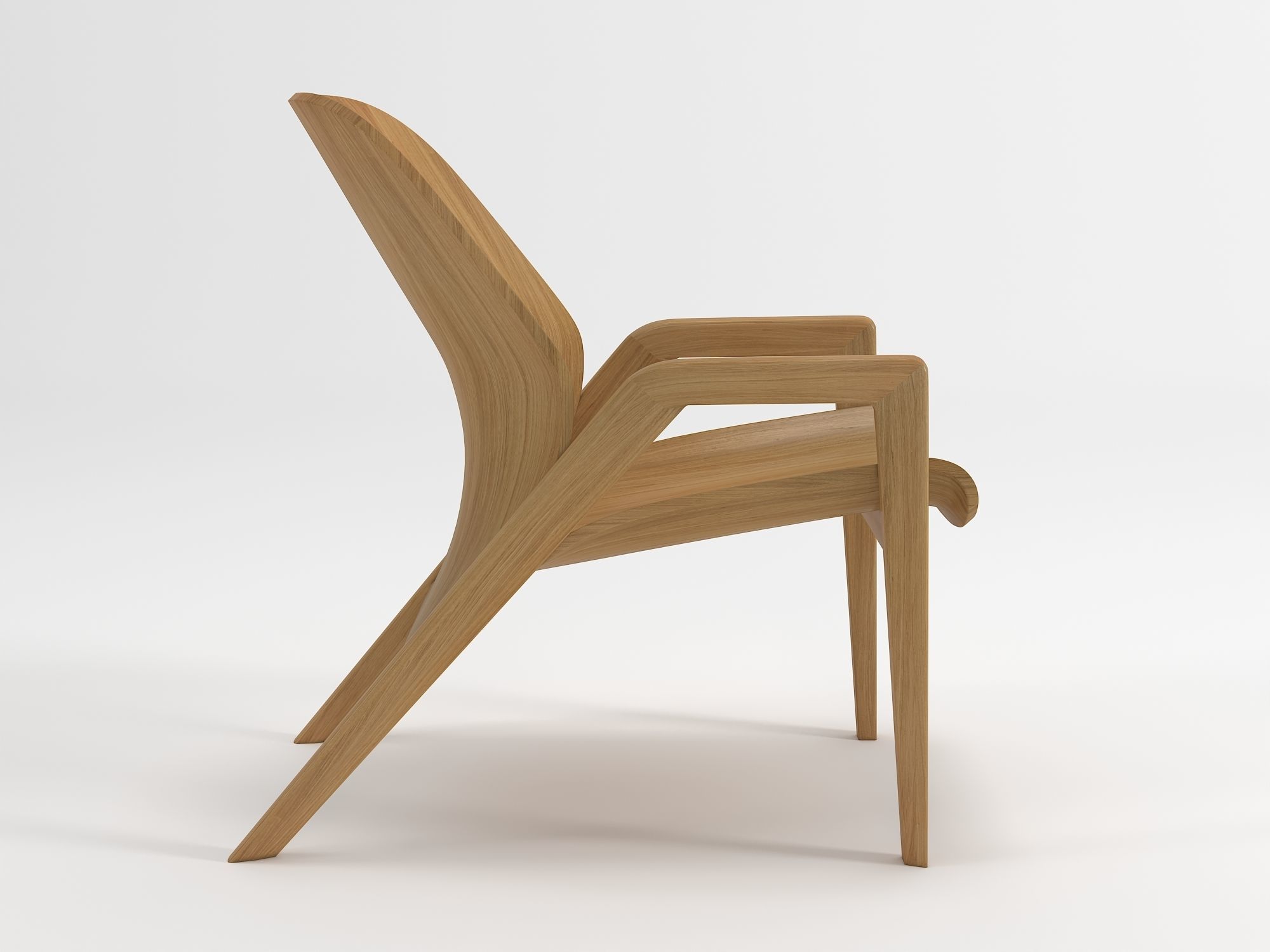 3D model Laminated Chair VR / AR / low-poly | CGTrader