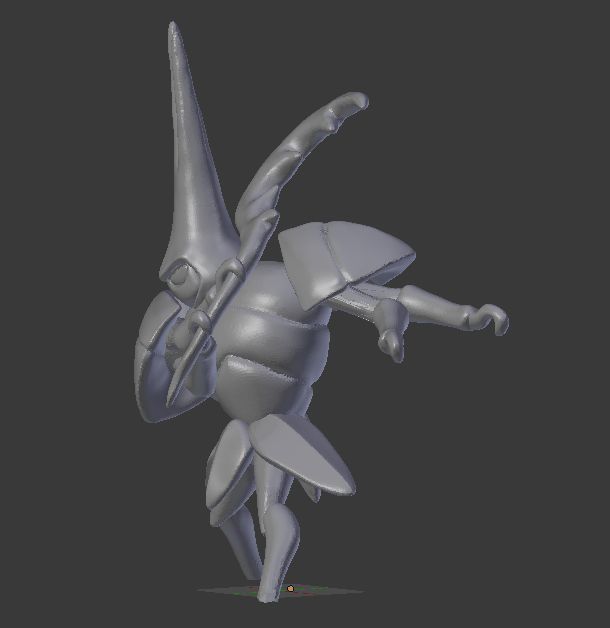 Bug king guardian free 3D model 3D printable | CGTrader