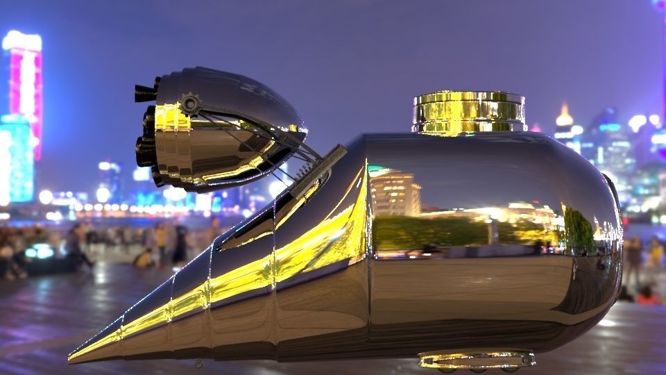 Gru Car 3D model | CGTrader