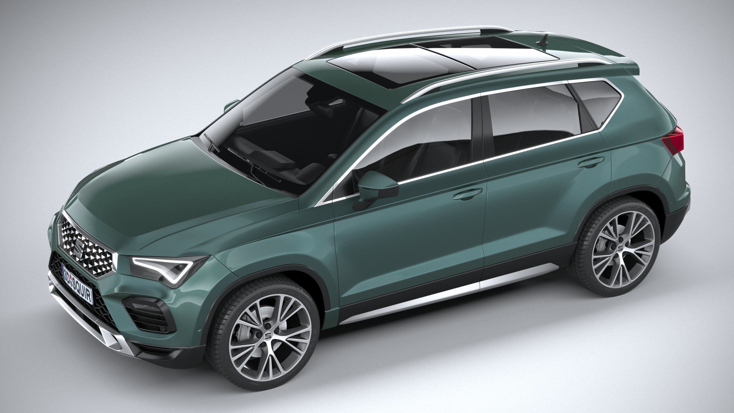 Seat Ateca 2020 3D model | CGTrader