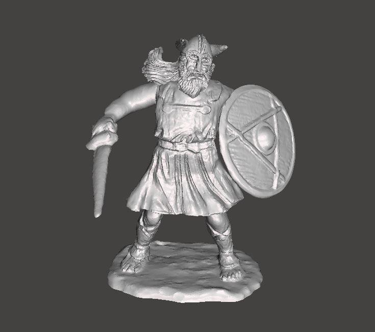 viking figurine free 3D model | CGTrader