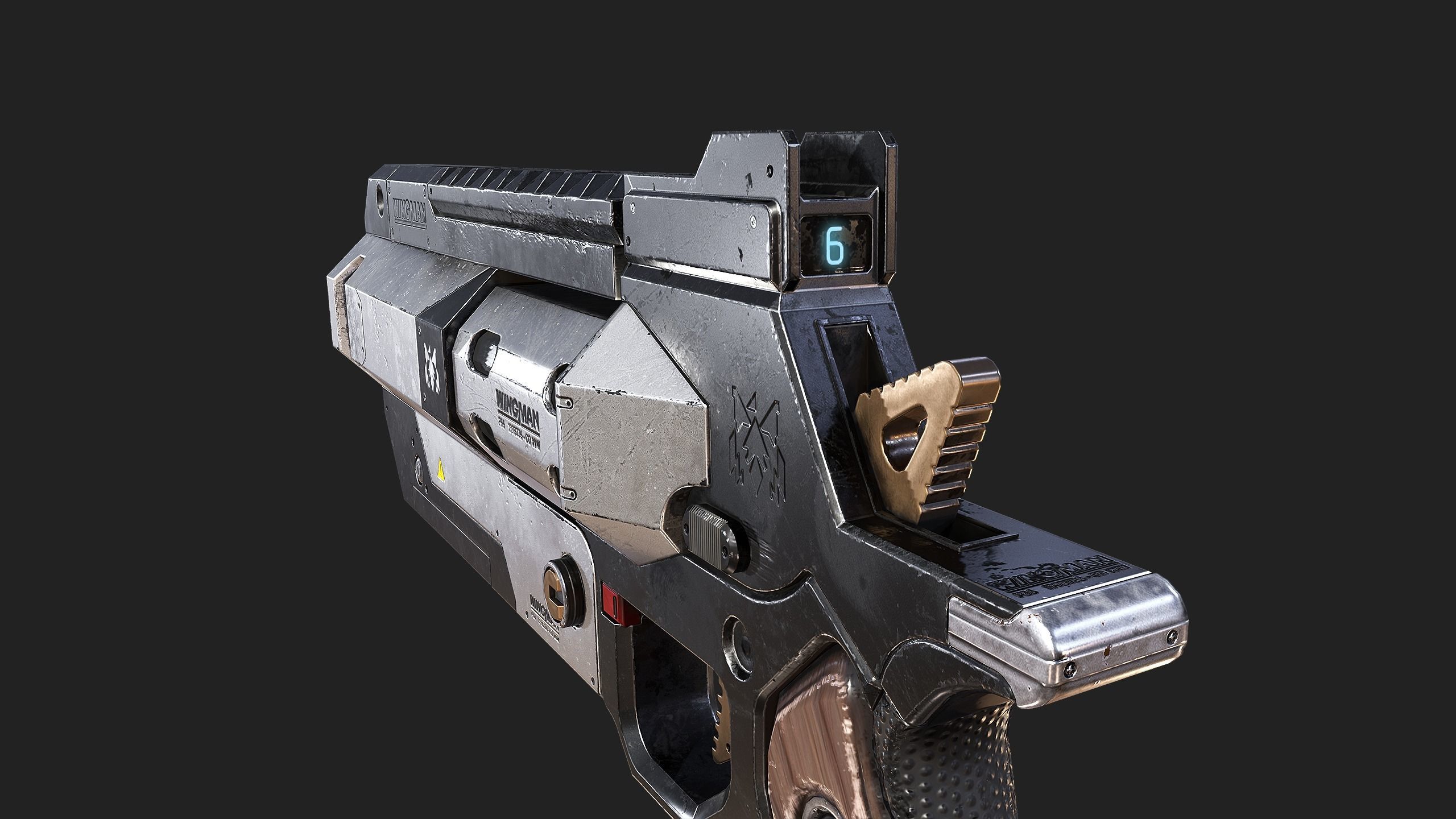3D model APEX Legends Revolver Wingman VR / AR / low-poly | CGTrader