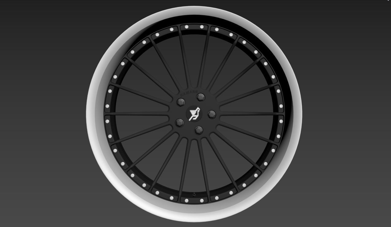 HAMANN Wheels Version 2 3D model | CGTrader