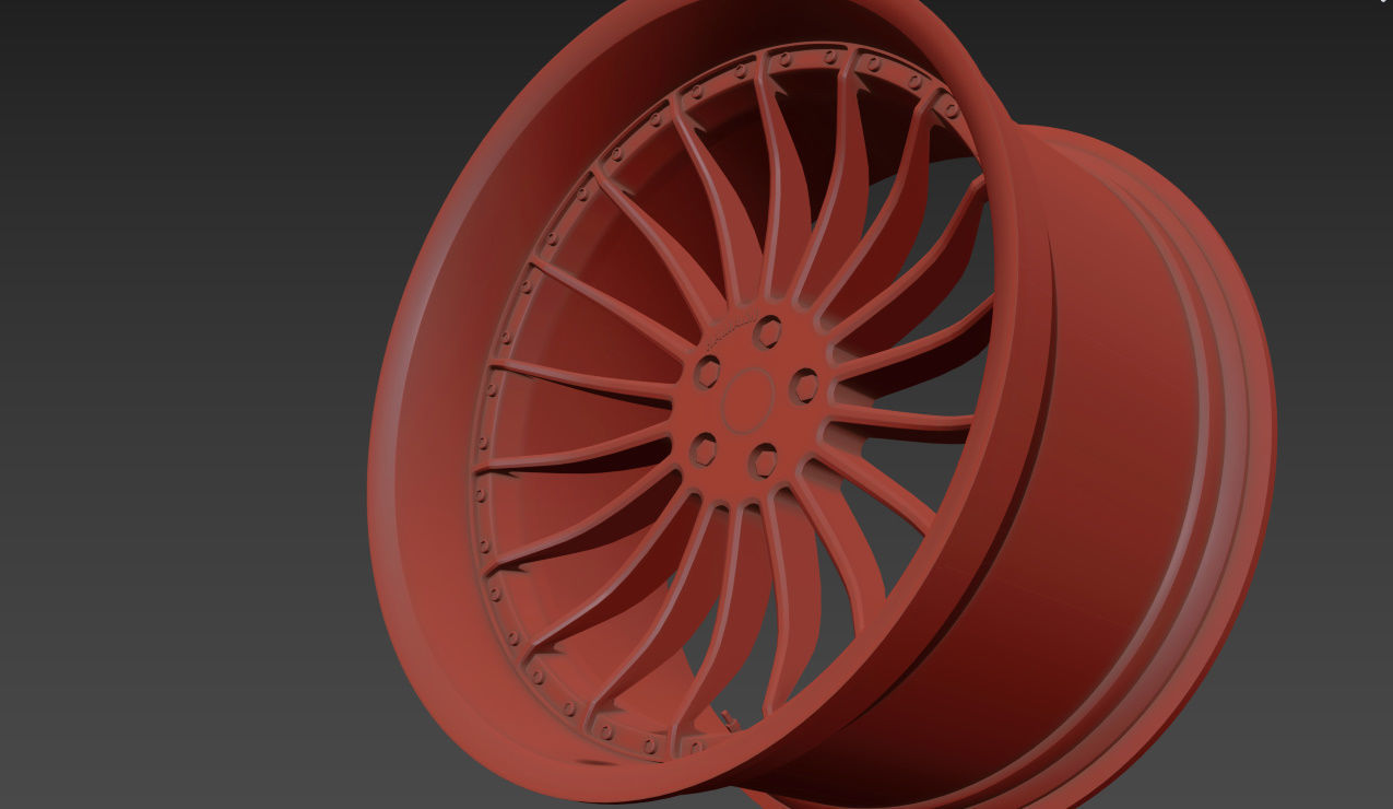 HAMANN Wheels Version 2 3D model | CGTrader