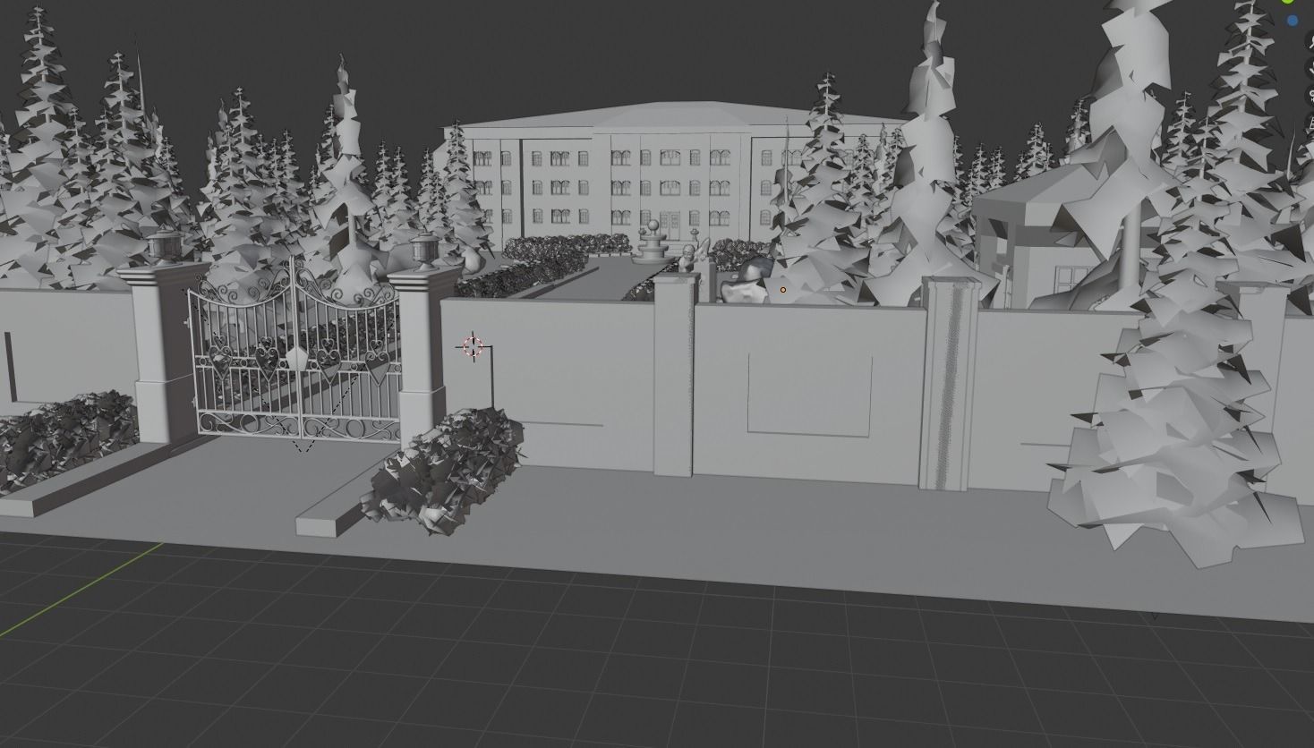 MANSION YOUR GRANDFATHERS MANSION 3D model 3D printable | CGTrader