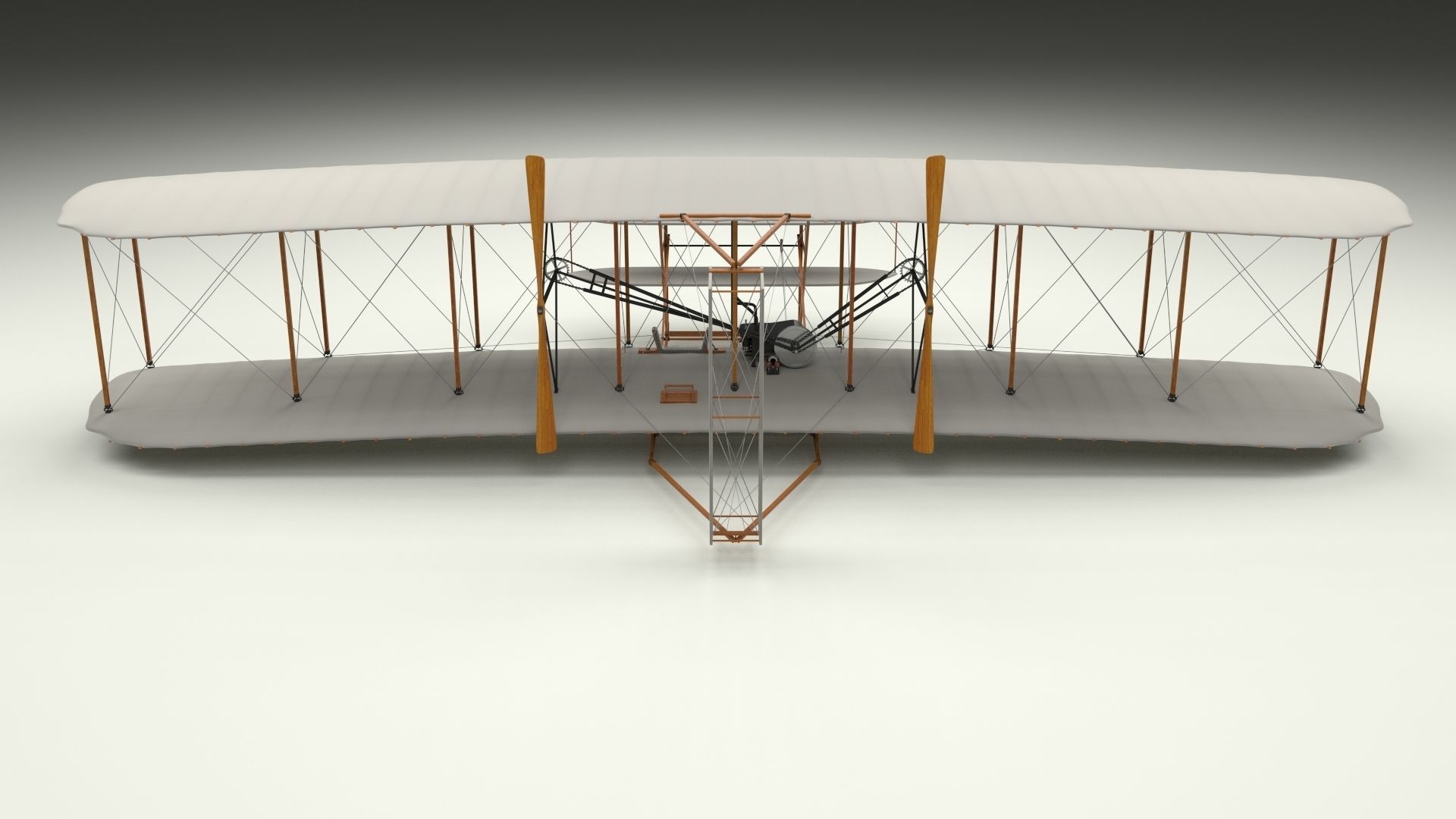 Wright Flyer 1903 3D model | CGTrader