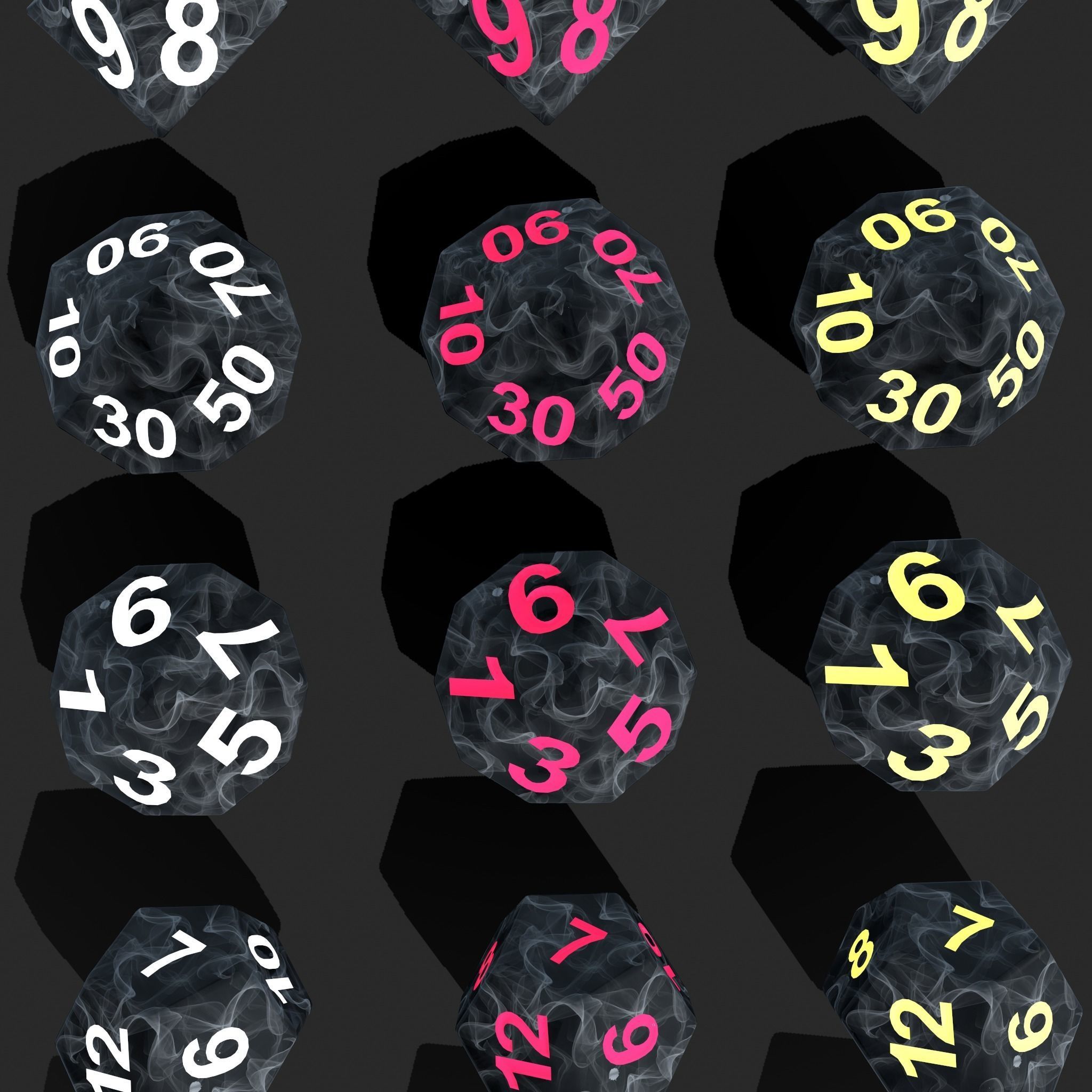 RPG Game Dice 3D model | CGTrader