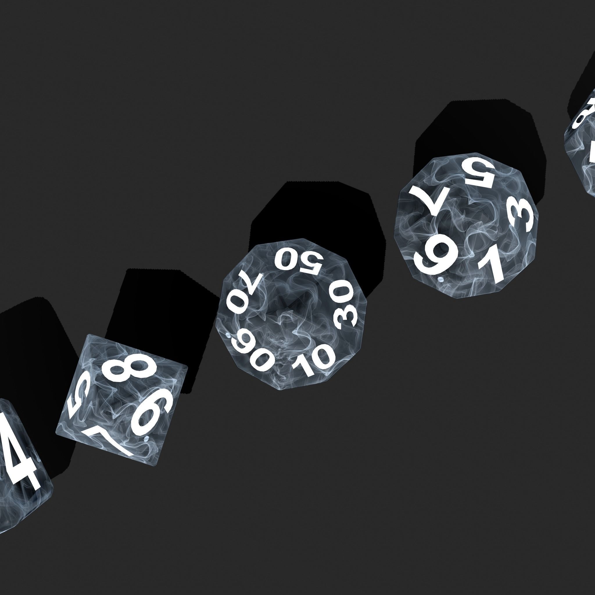 RPG Game Dice 3D model | CGTrader