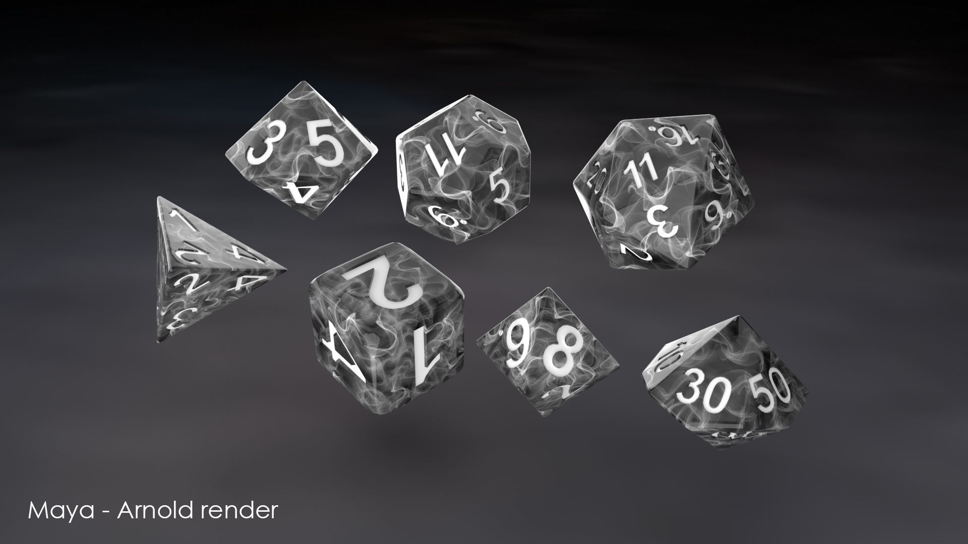 RPG Game Dice 3D model | CGTrader