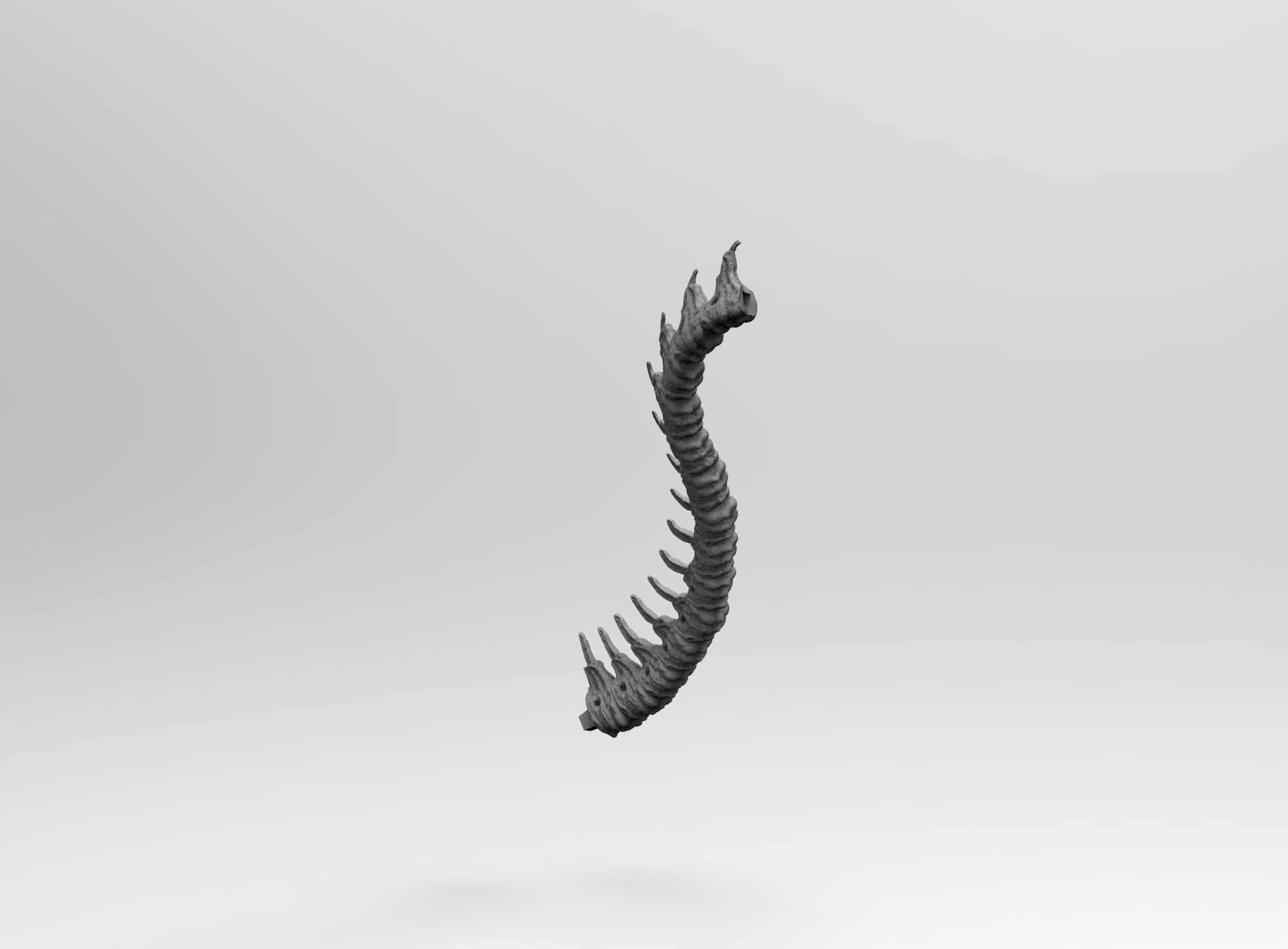 Alien Xenomorph 3D Print On Toxic Chamber Diorama 3D model 3D printable ...