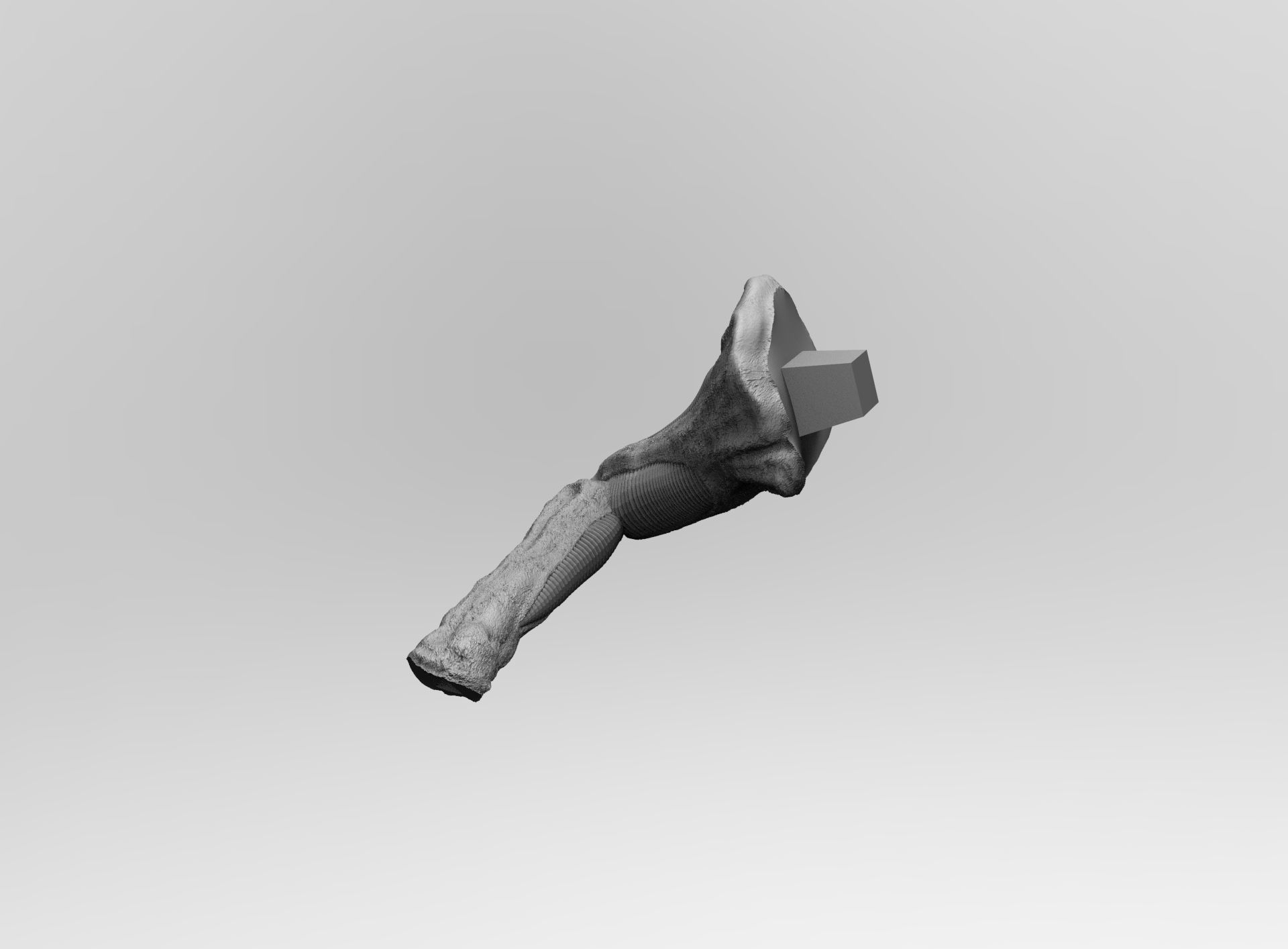 Alien Xenomorph 3D Print On Toxic Chamber Diorama 3D model 3D printable ...