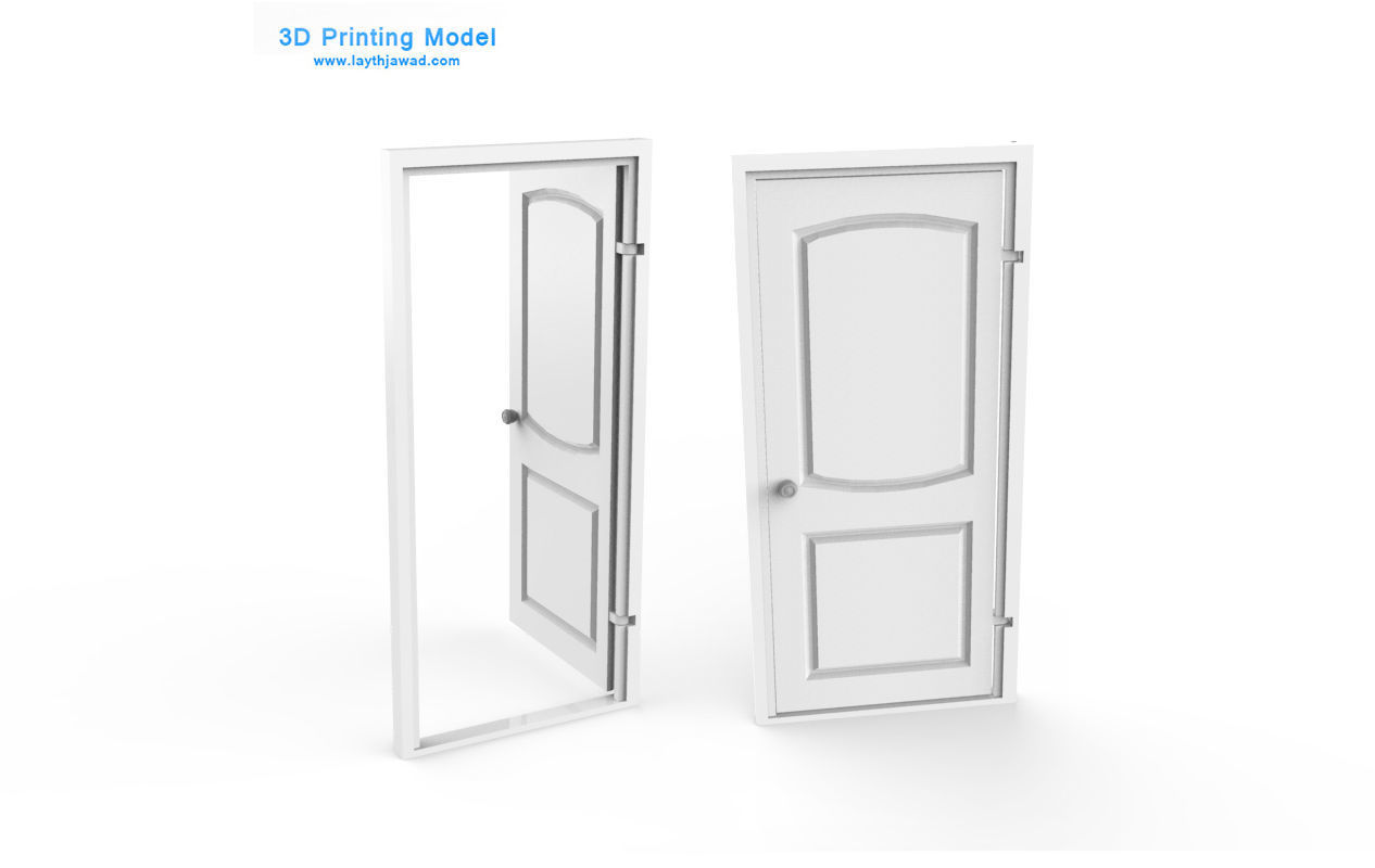 Internal Door 3D printable model printable | CGTrader