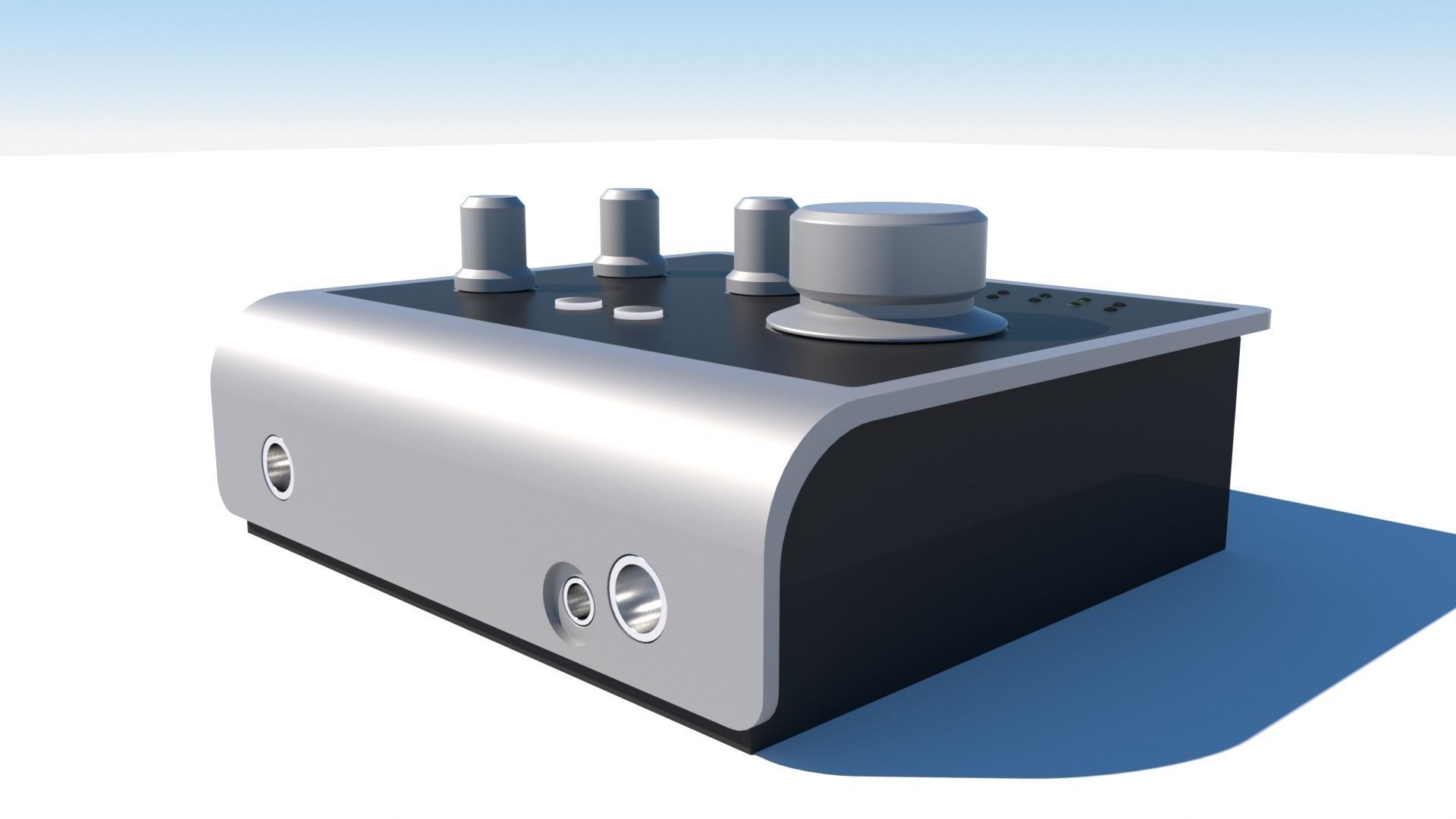 Audient iD4 Audio Interface free 3D model | CGTrader