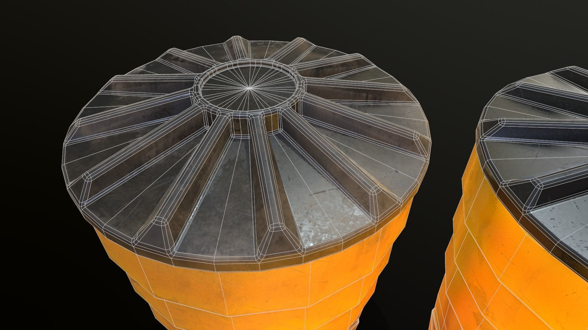 3D model Sand Crash Barrel Game-ready VR / AR / low-poly | CGTrader