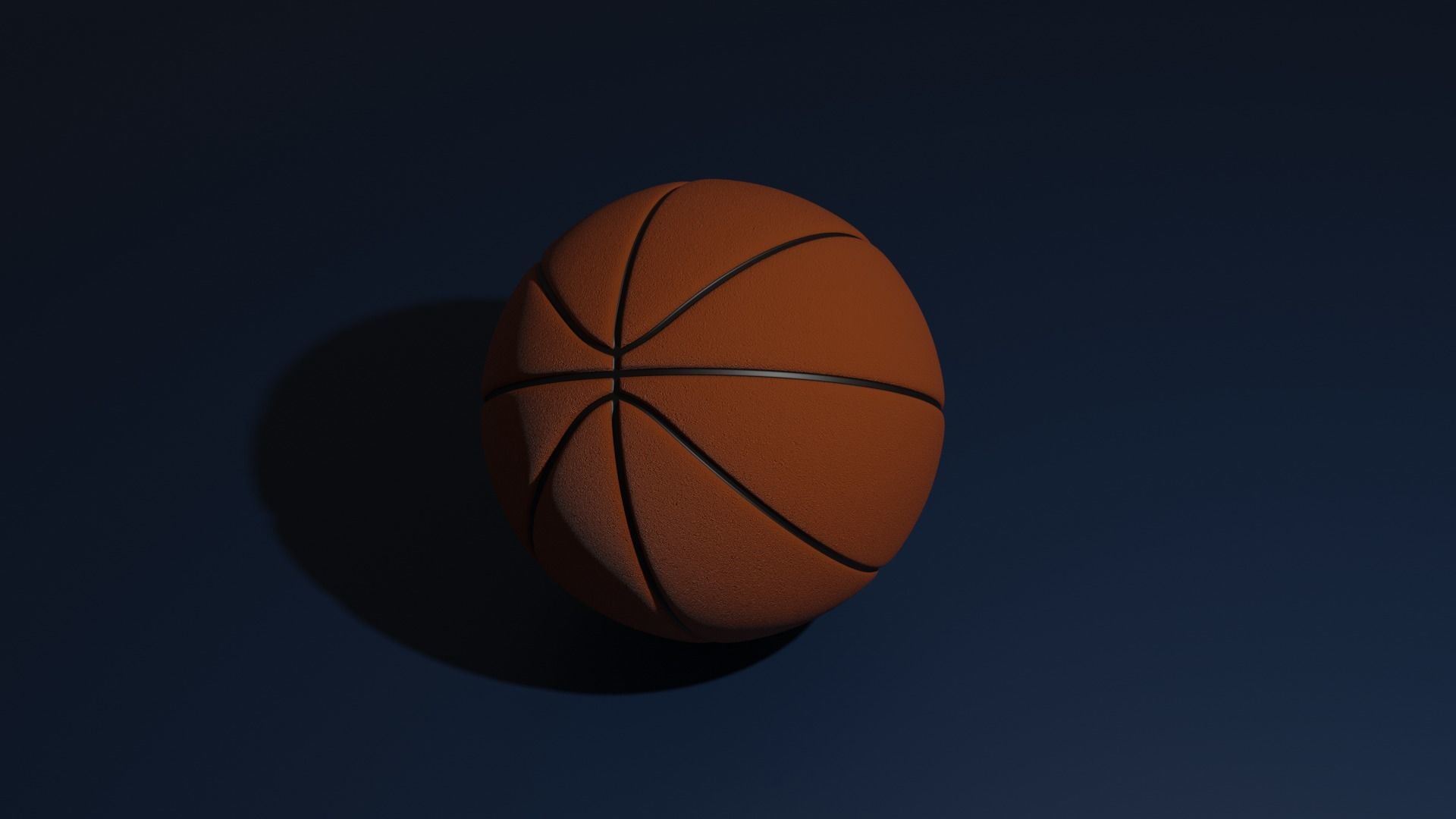 sports BasketBall 3D model low-poly | CGTrader