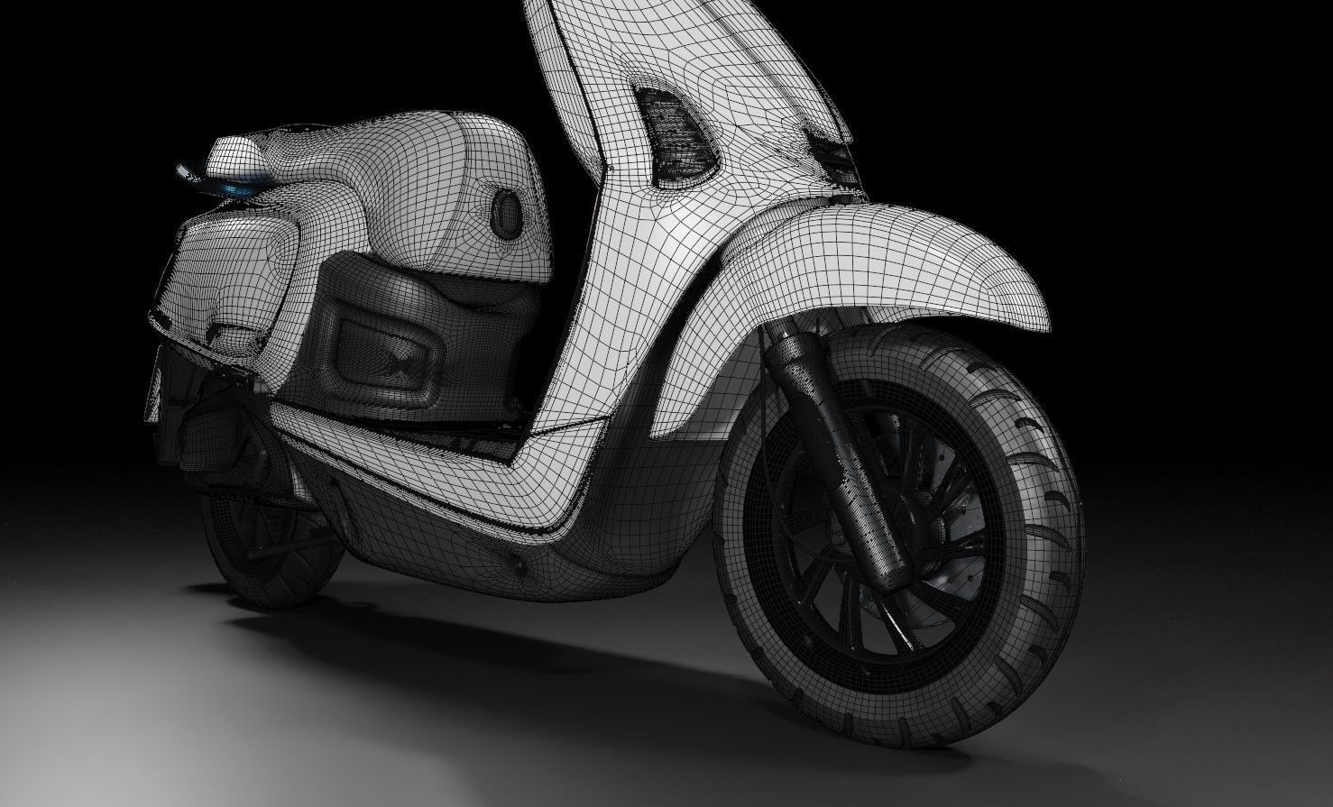 Electrical Motorcycle 3D model | CGTrader