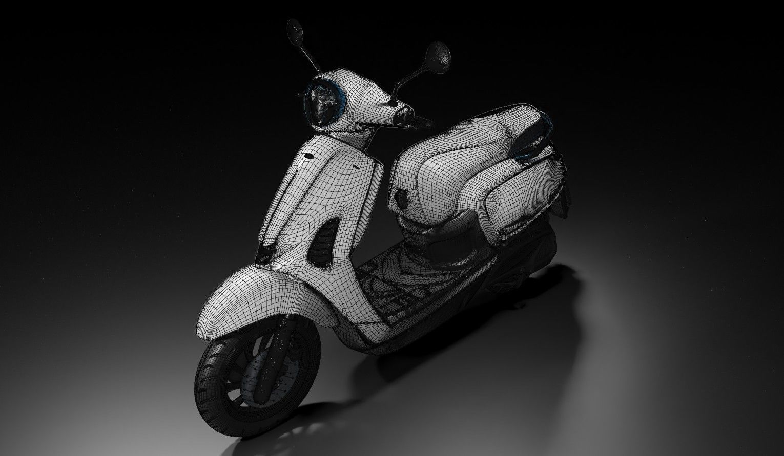 Electrical Motorcycle 3D model | CGTrader