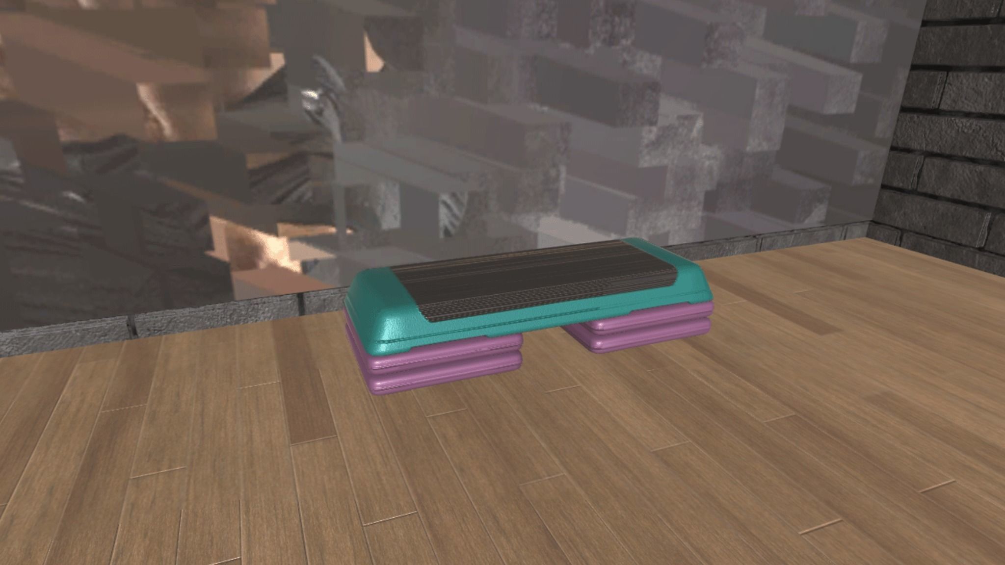 Step platform 3D model | CGTrader