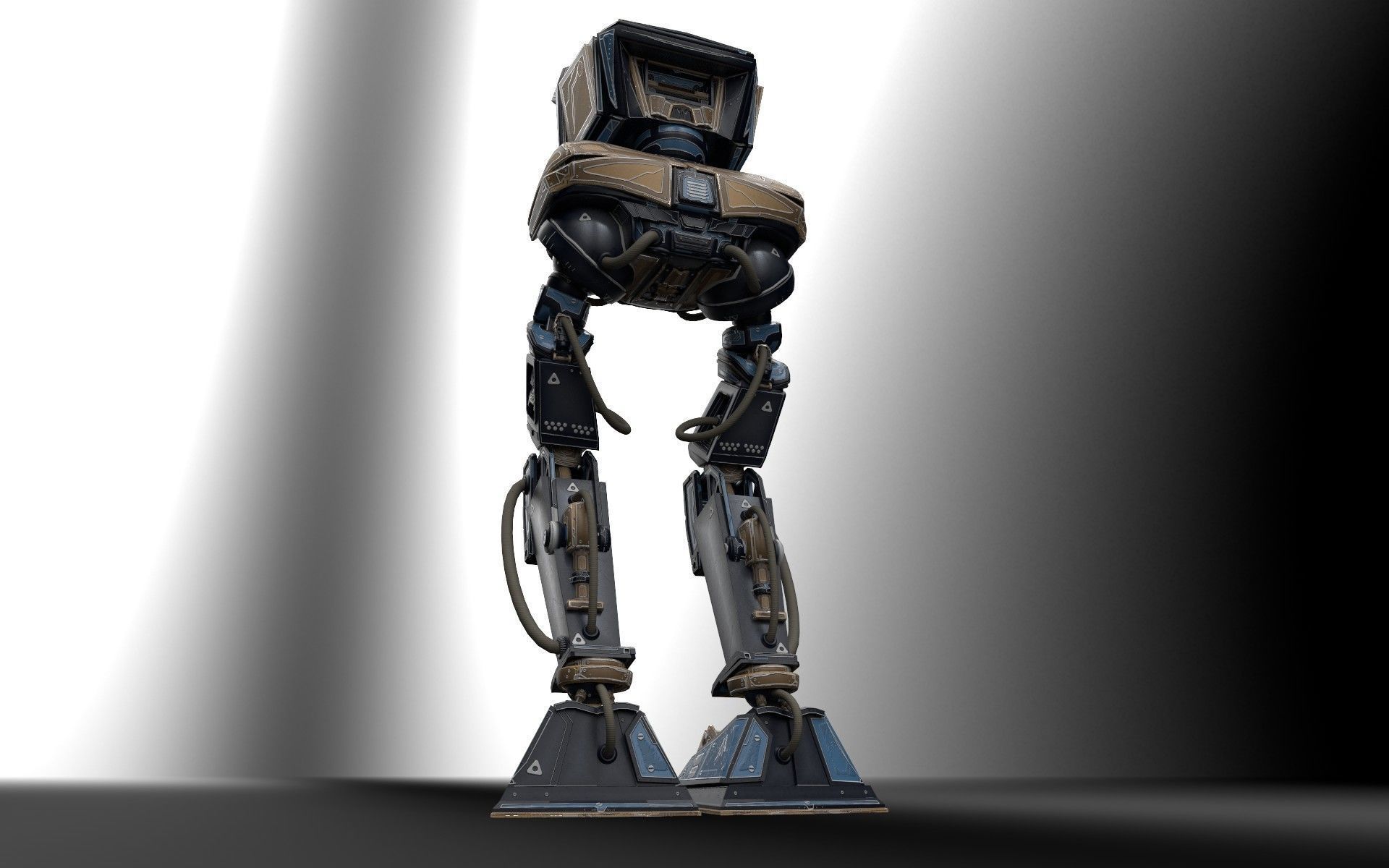 Mech Robot Kitbash - Tech kit - Robot camera - sci-fi 3D model | CGTrader
