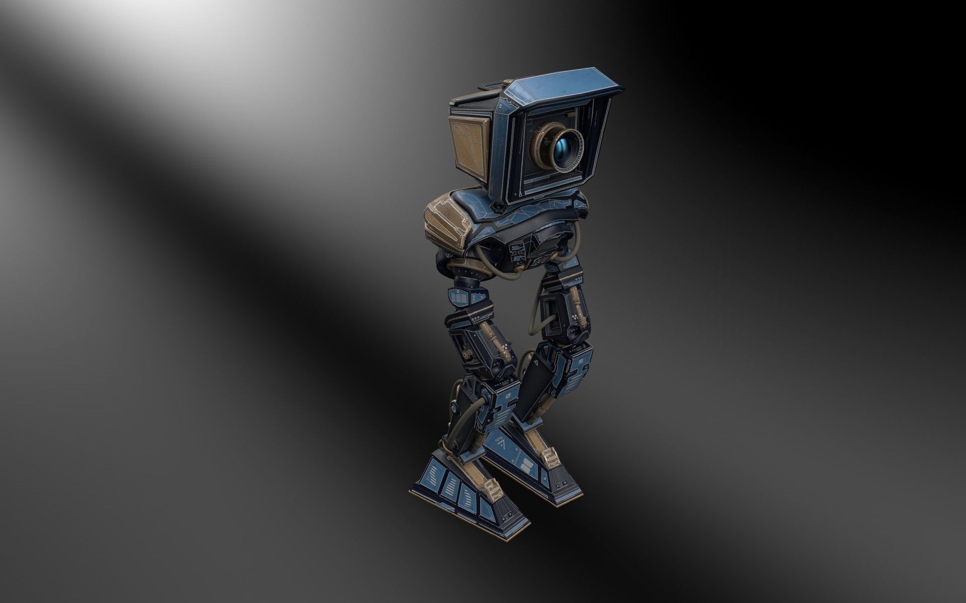 Mech Robot Kitbash - Tech kit - Robot camera - sci-fi 3D model | CGTrader